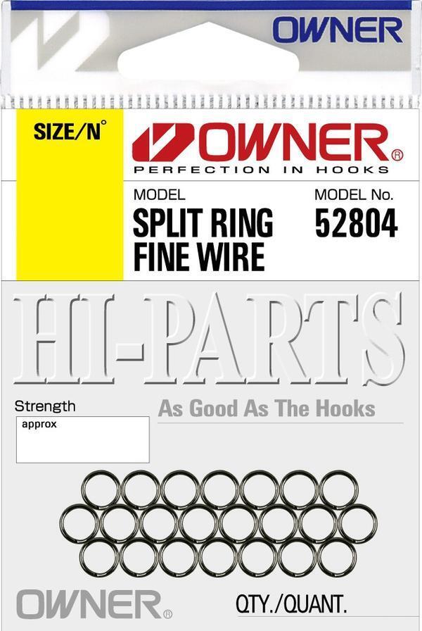 Owner 52804-1B Fine Wire Split Ring #1