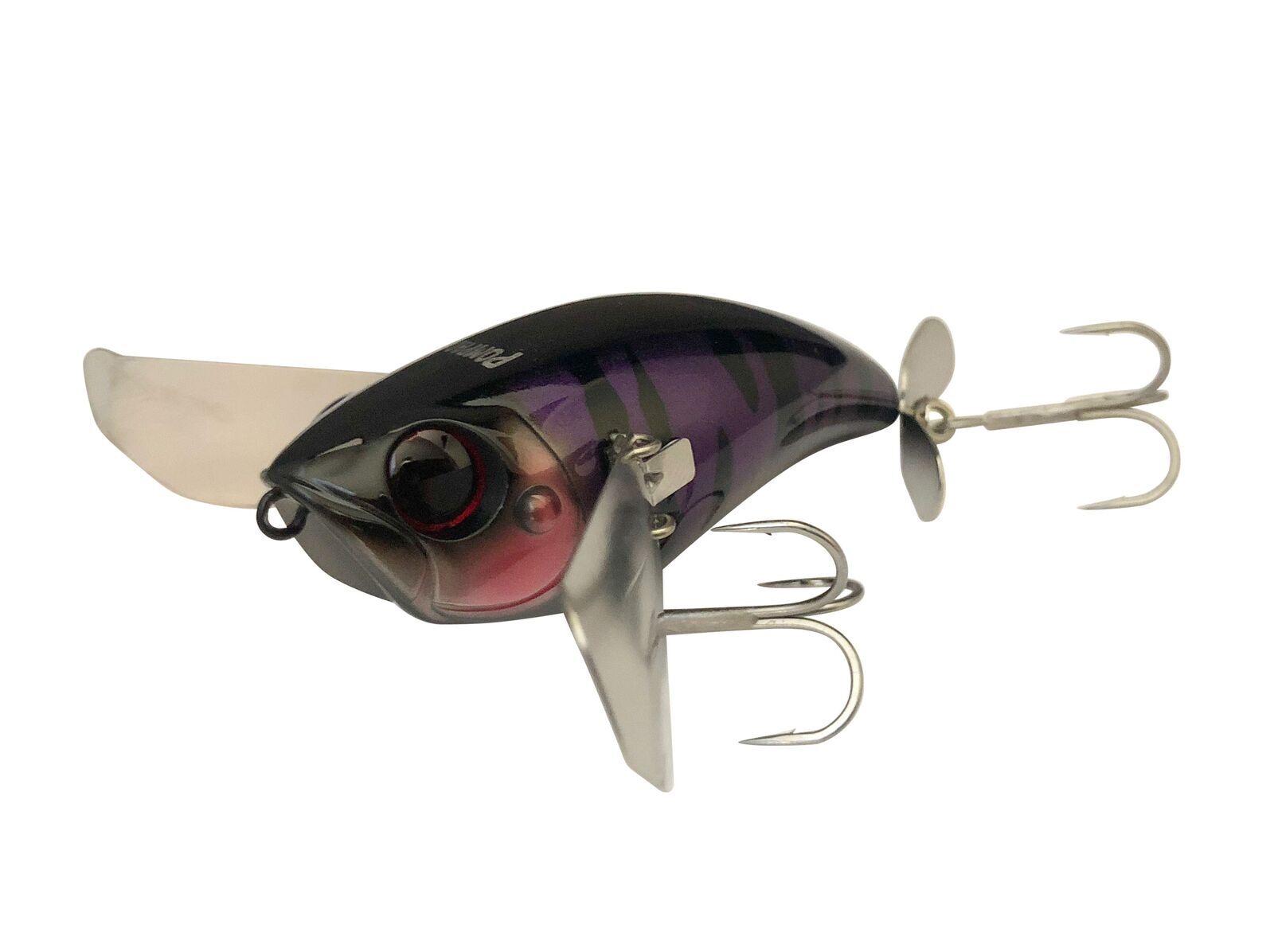 Jackall Pompadour 79mm Topwater Hard Body Fishing Lure #Purple Oikawa