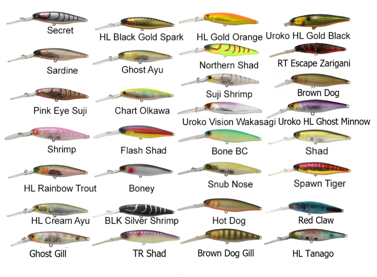 Jackall SDD Squirrel 79 Hank Tune Silent Hard Body Fishing Lure ...