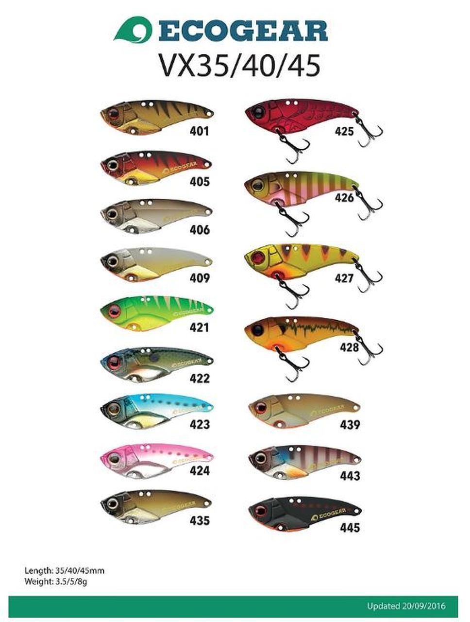 Ecogear VX Blade Series 40mm