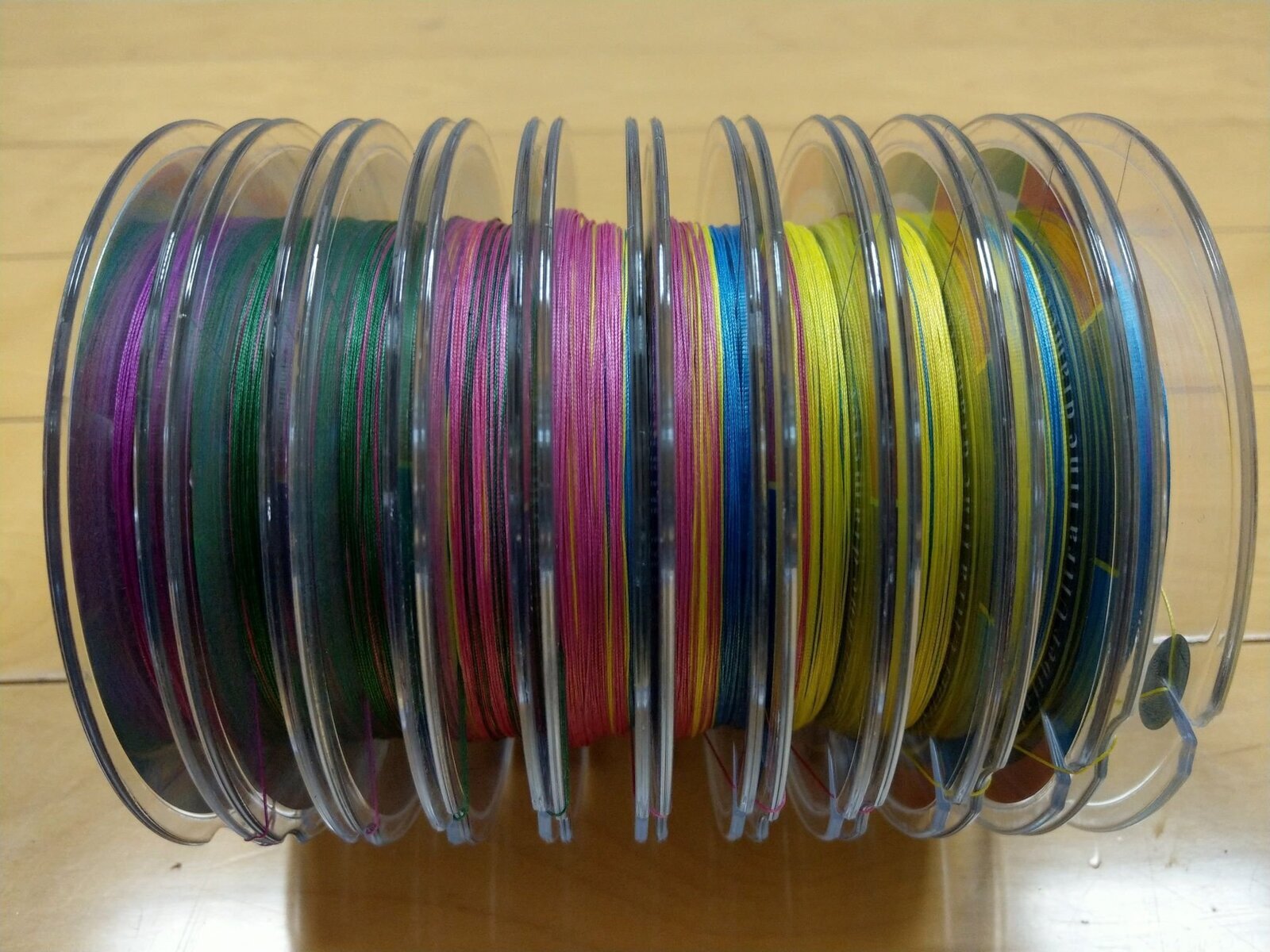 Fishing Tackle 4 Ply Multicolour Braid Fishing Line #8lb 150m