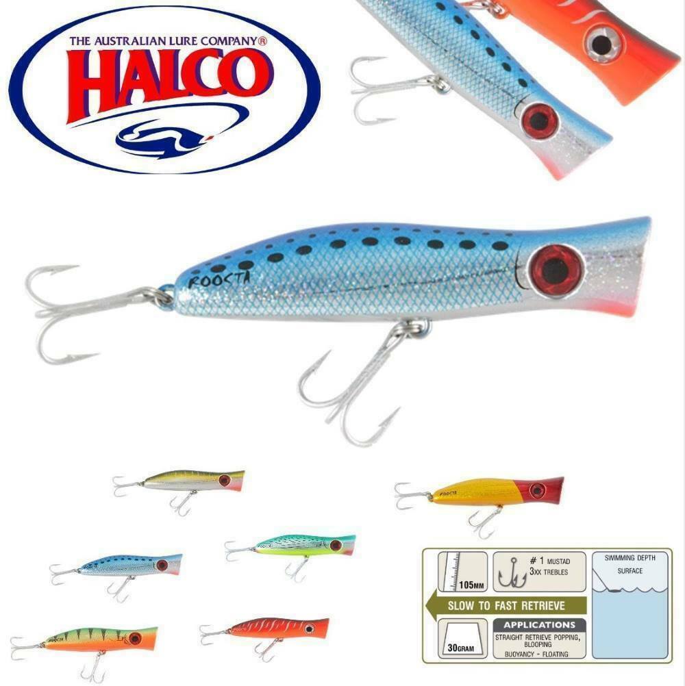 Halco Roosta Popper 105mm Fishing Lures