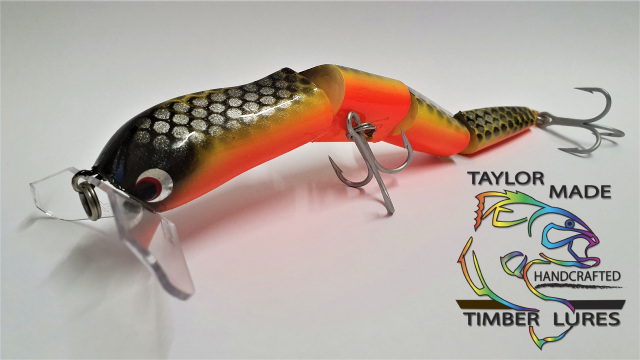 Taylor Made Walks On Water 180mm Surface Fishing Lure #TAI Black Chartreuse