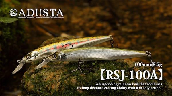 Adusta RSJ-100A 100mm Suspend Minnow Jerk Bait Fishing Lure - Choose Colour