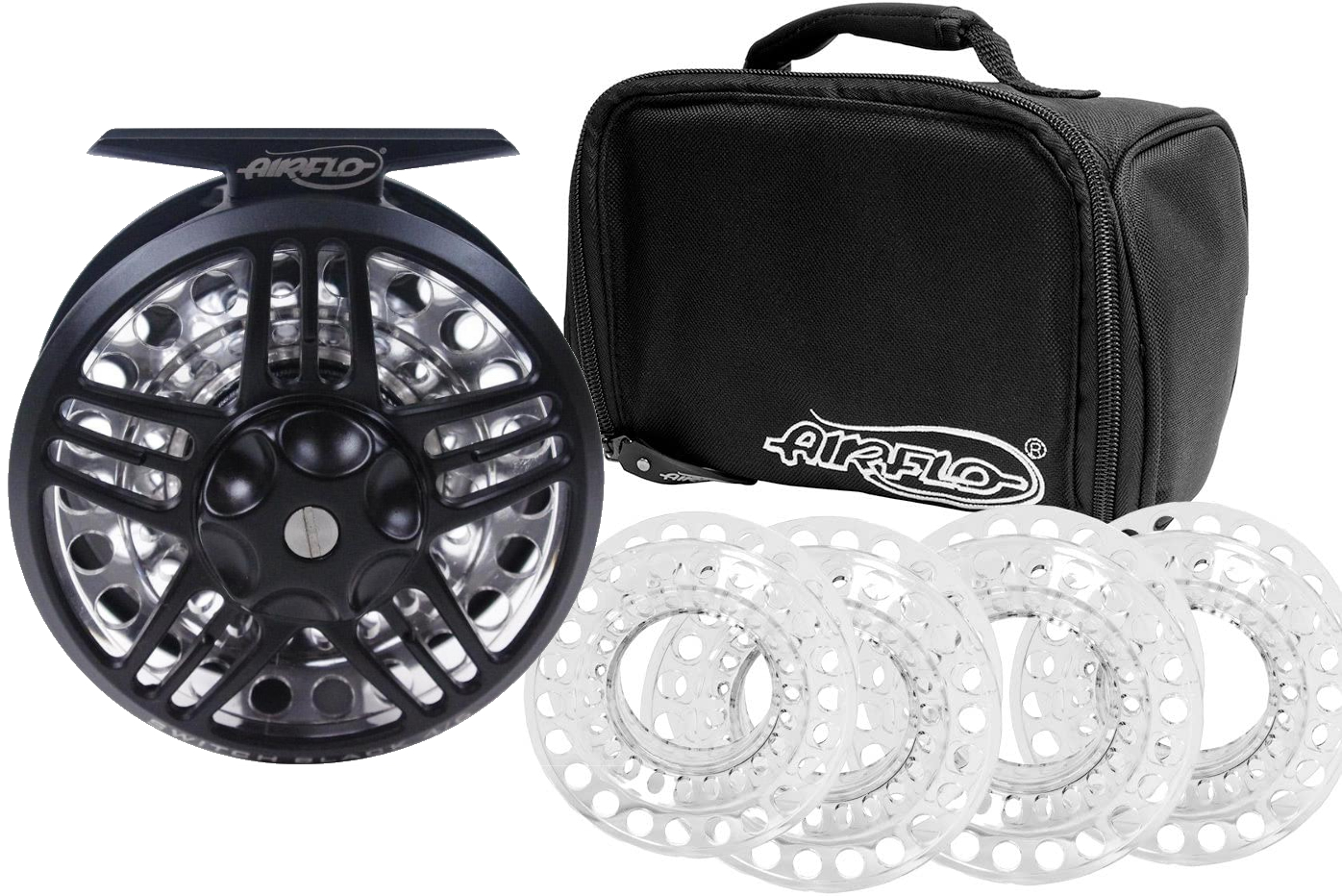 Airflo Switch Black Fly Fishing Reel - Choose Weight