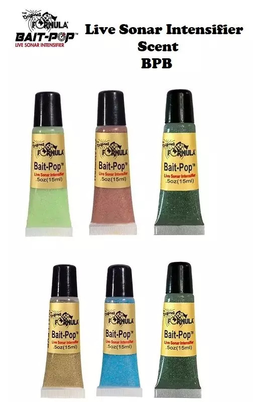 Bait-Pop Sonar Intensifier Fishing Lure Scent - Choose Colour