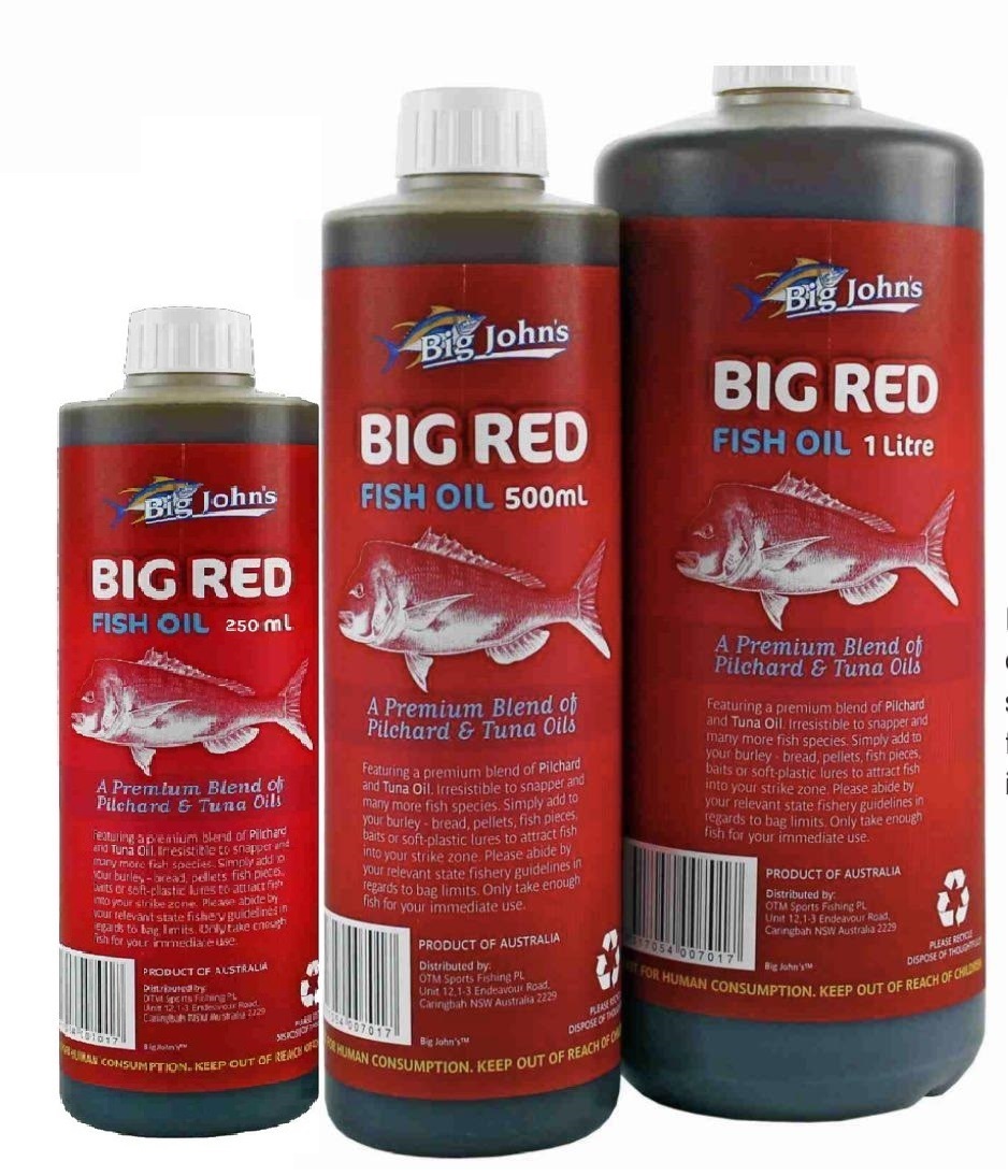 Big John's Big Red Fish Oil - Choose Size