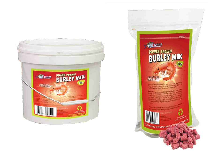 Big John's Power Prawn Burley Pellet - Choose Size