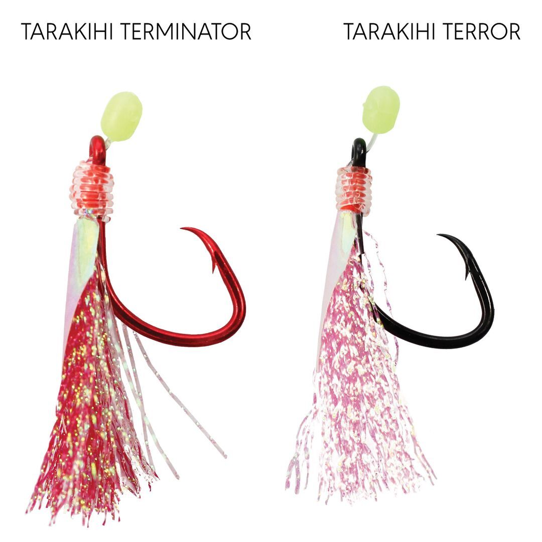 Black Magic Tarakihi Snatcher With 3/0 KL Fishing Hook - Choose Colour