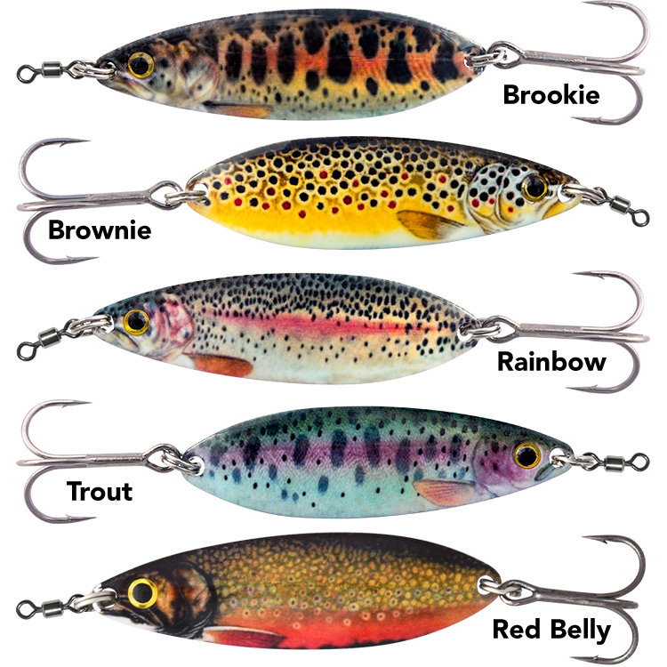 Black Magic Enticer Freshwater Spinner Fishing Lure 12g - Choose Colour