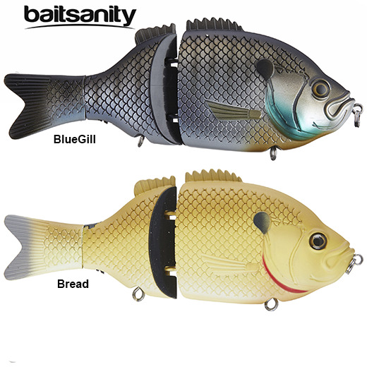 Baitsanity Explorer Gill 152mm Sinking Glide Bait Fishing Lure - Choose Colour - BaitSanity