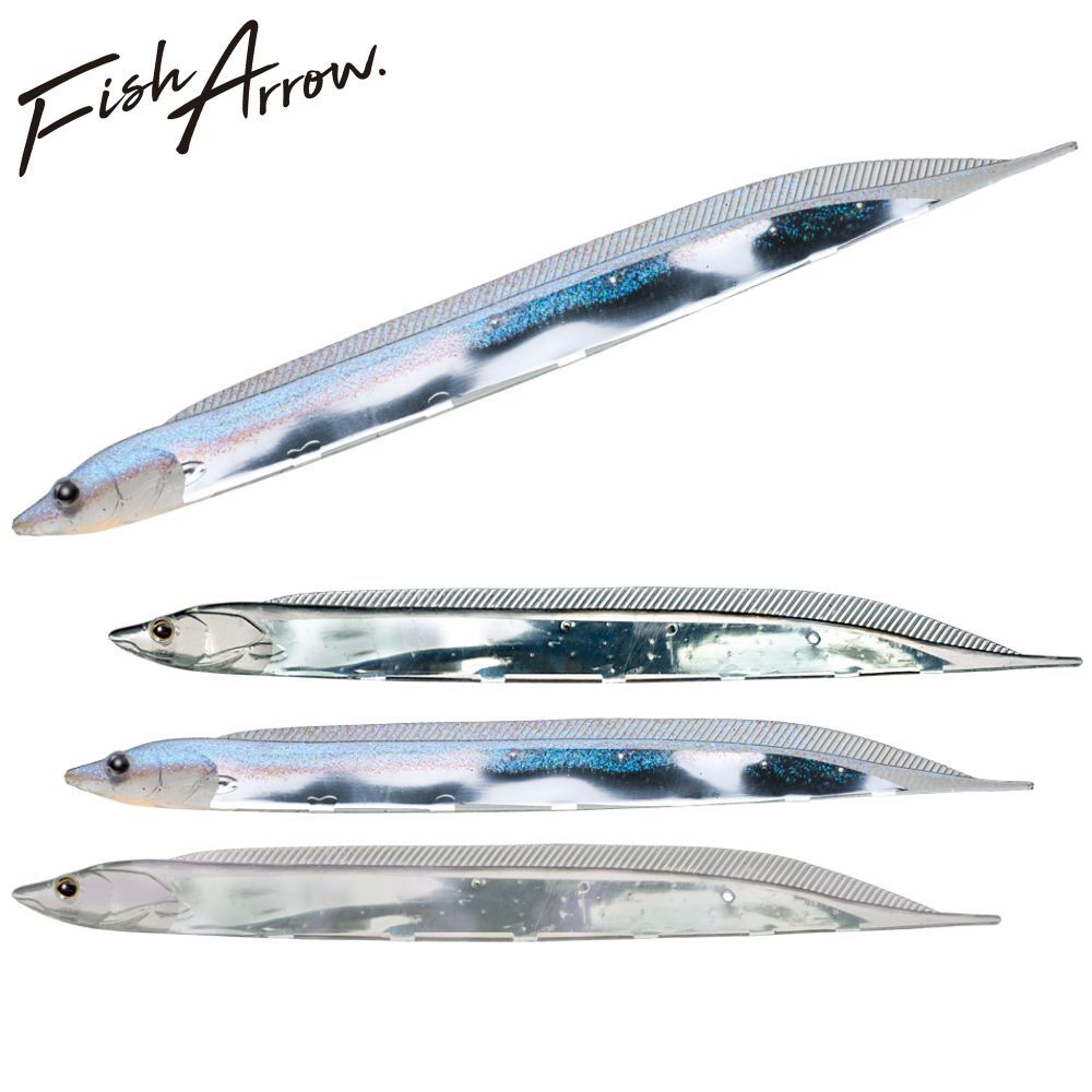 Fish Arrow Flash J Sabre 11" SW Hairtail Soft Plastic Fishing Lure ...