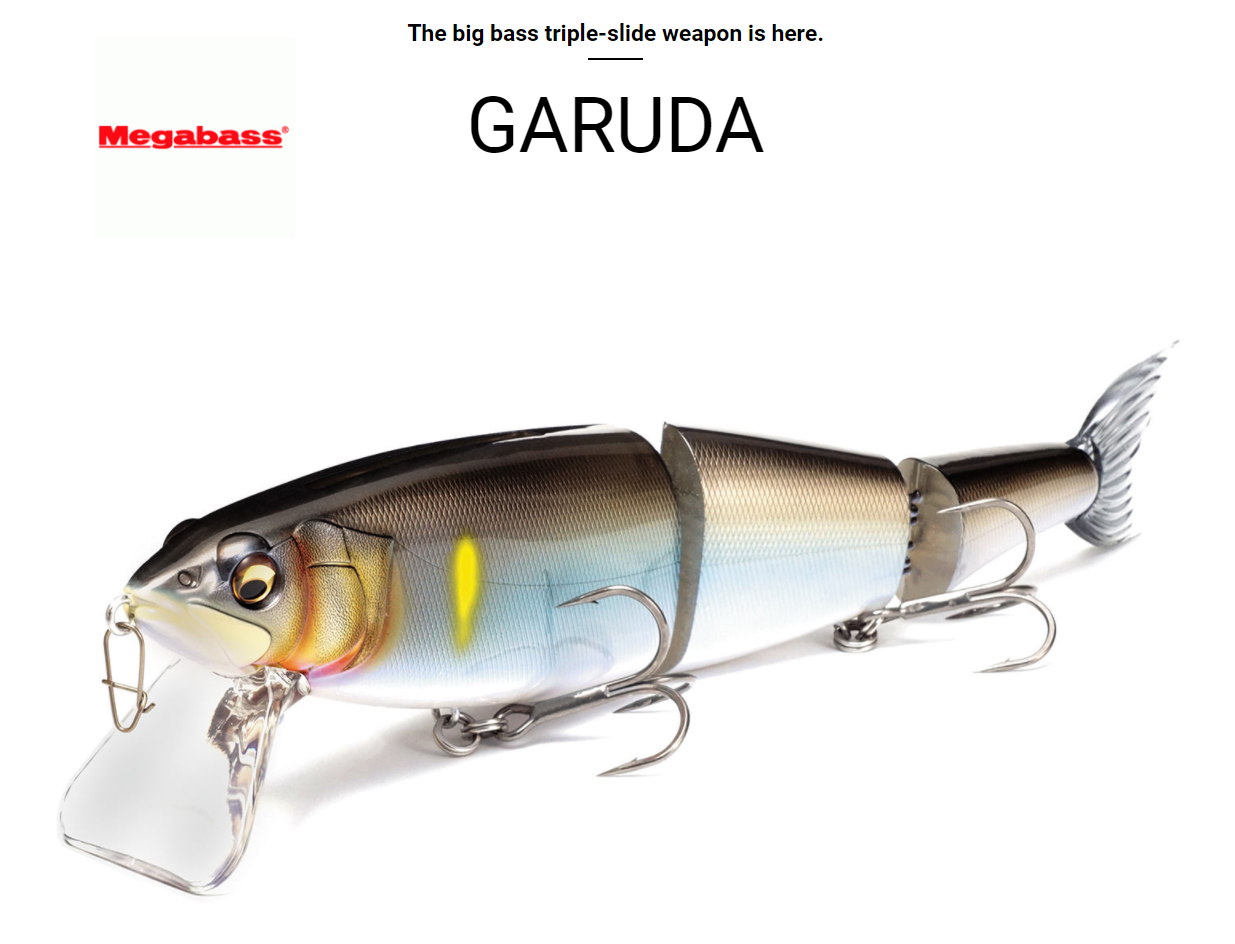 Megabass Garuda 236mm Giant Swimbait - Choose Colour