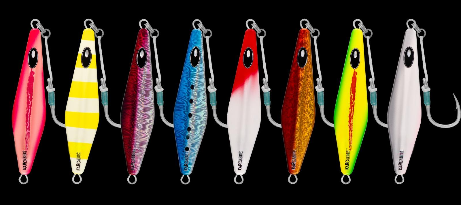 Halco 2025 Karcass Slow Pitch Fishing Metal Jig 60g - Choose Colour