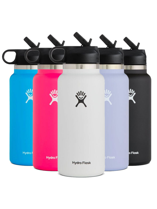 Hydro Flask 2.0 Hydration 32oz Wide Mouth Water Bottle - Choose Colour