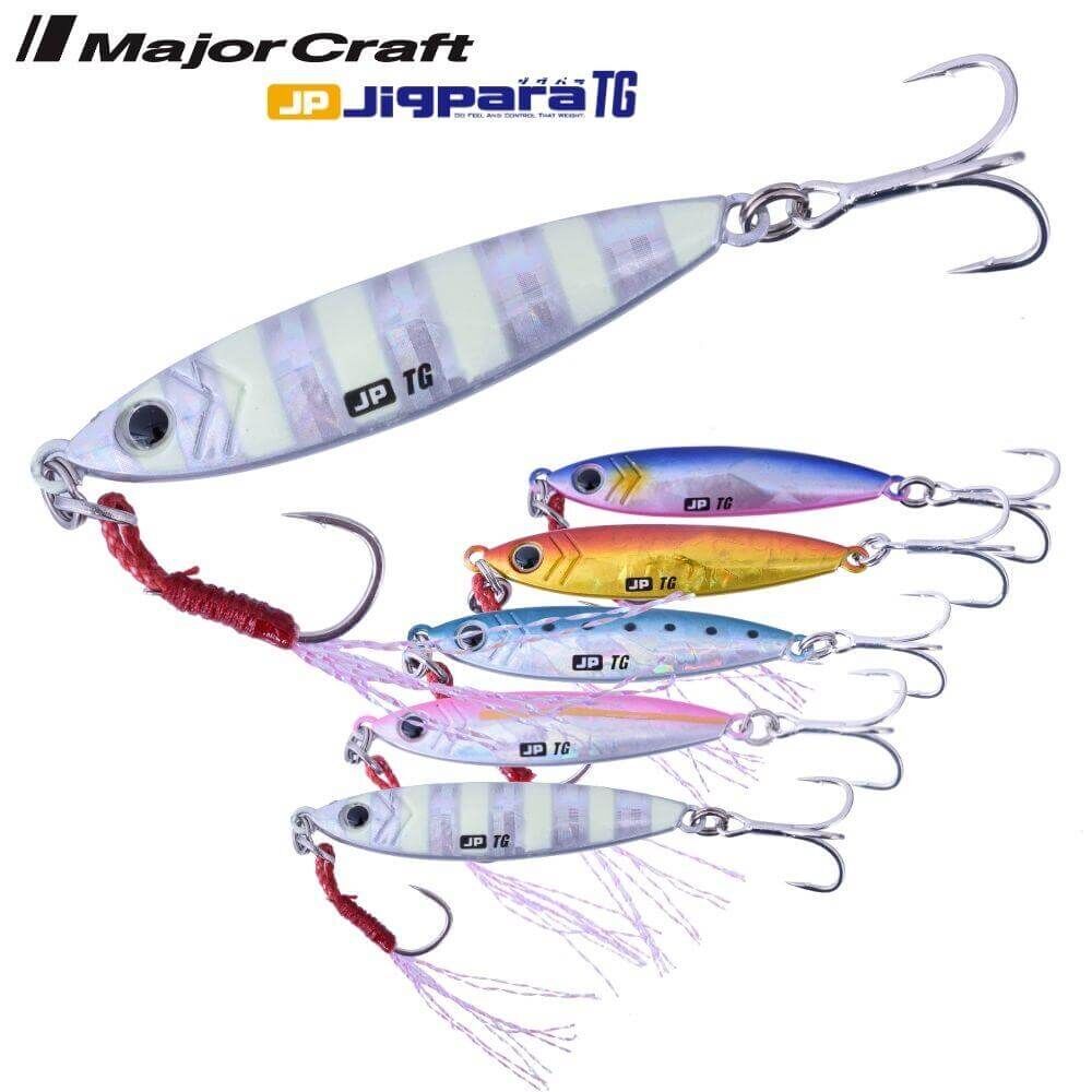 Majorcraft JigPara Tungsten 60g Metal Fishing Jig - Choose Colour