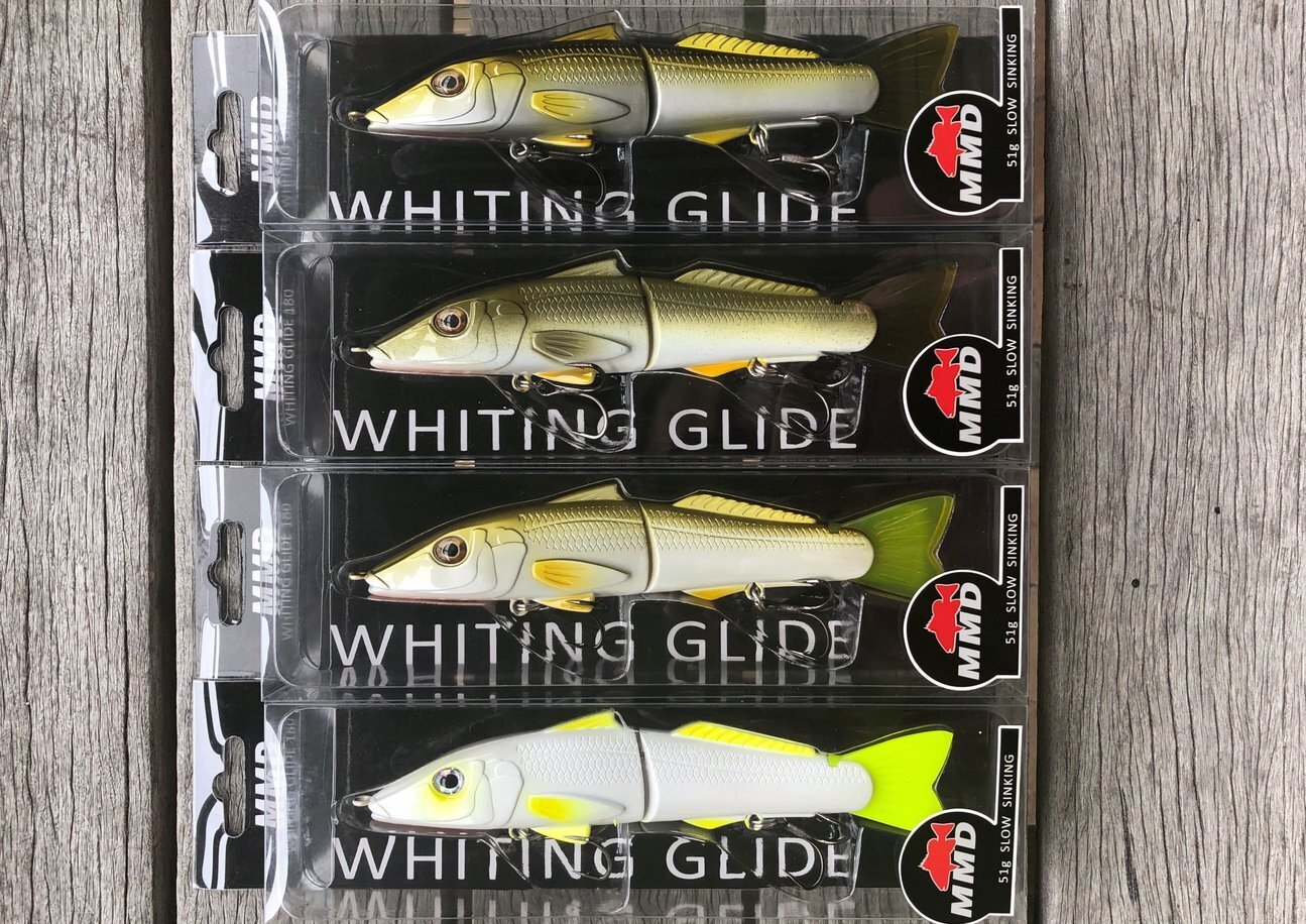 MMD Whiting 180mm Glide Bait Fishing Lure - Choose Type & Colour