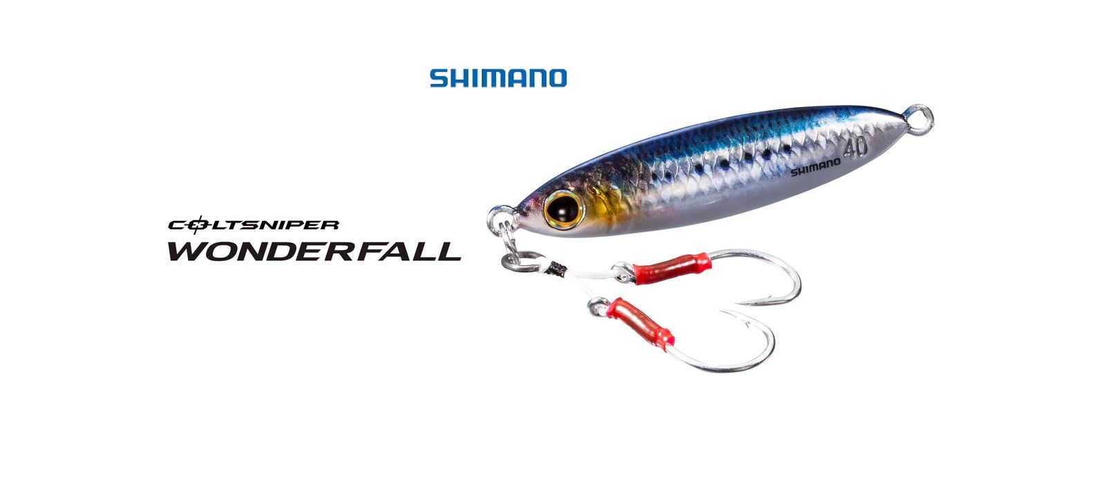 Shimano ColtSniper Wonderfall 60g Metal Fishing Jig - Choose Colour