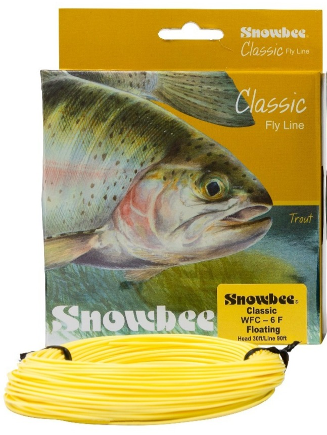 Snowbee Classic 90' Floating Fly Fishing Line Pale Yellow - Choose Weight