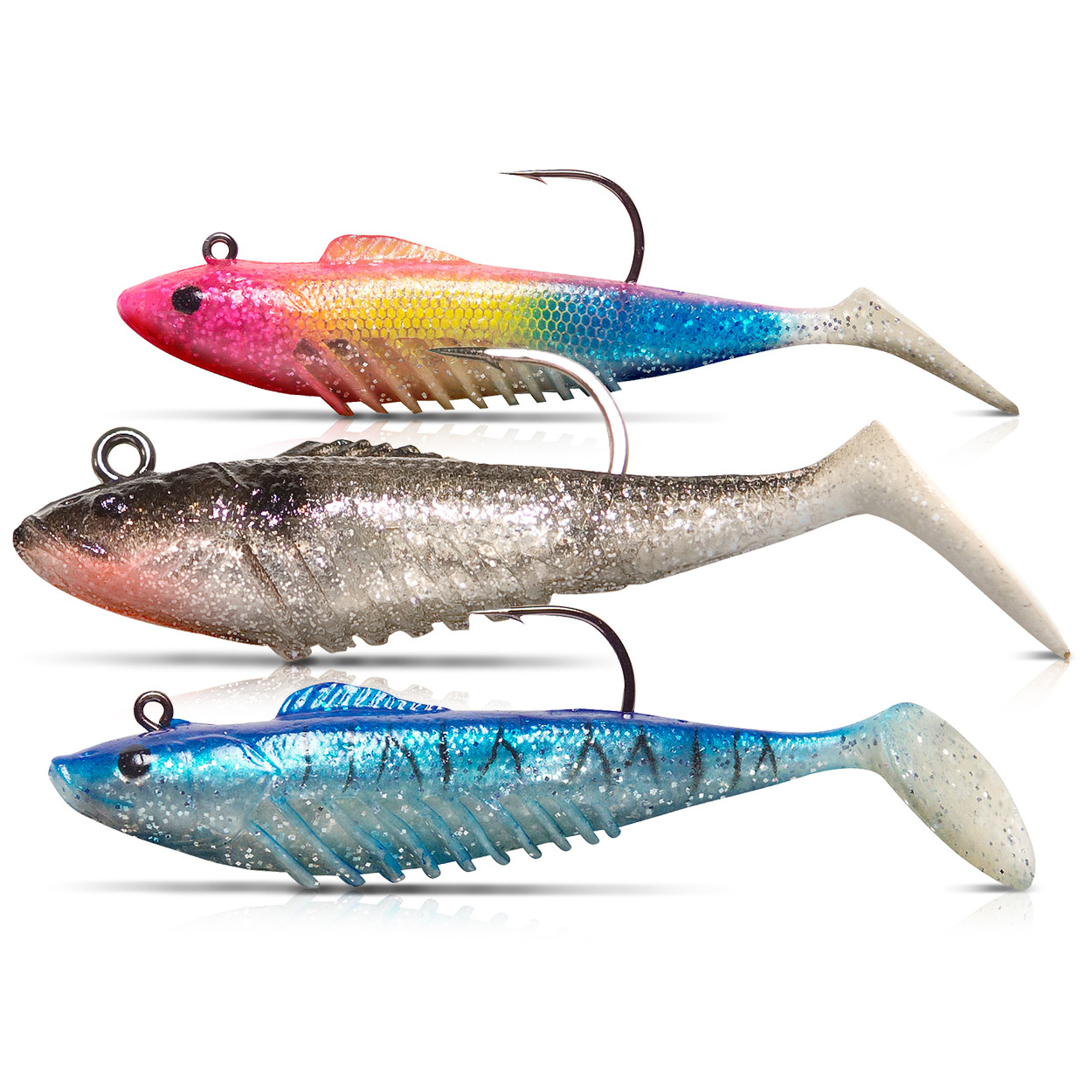 Shimano Squidgy Slick Rig 65mm Soft Plastics Fishing Lure