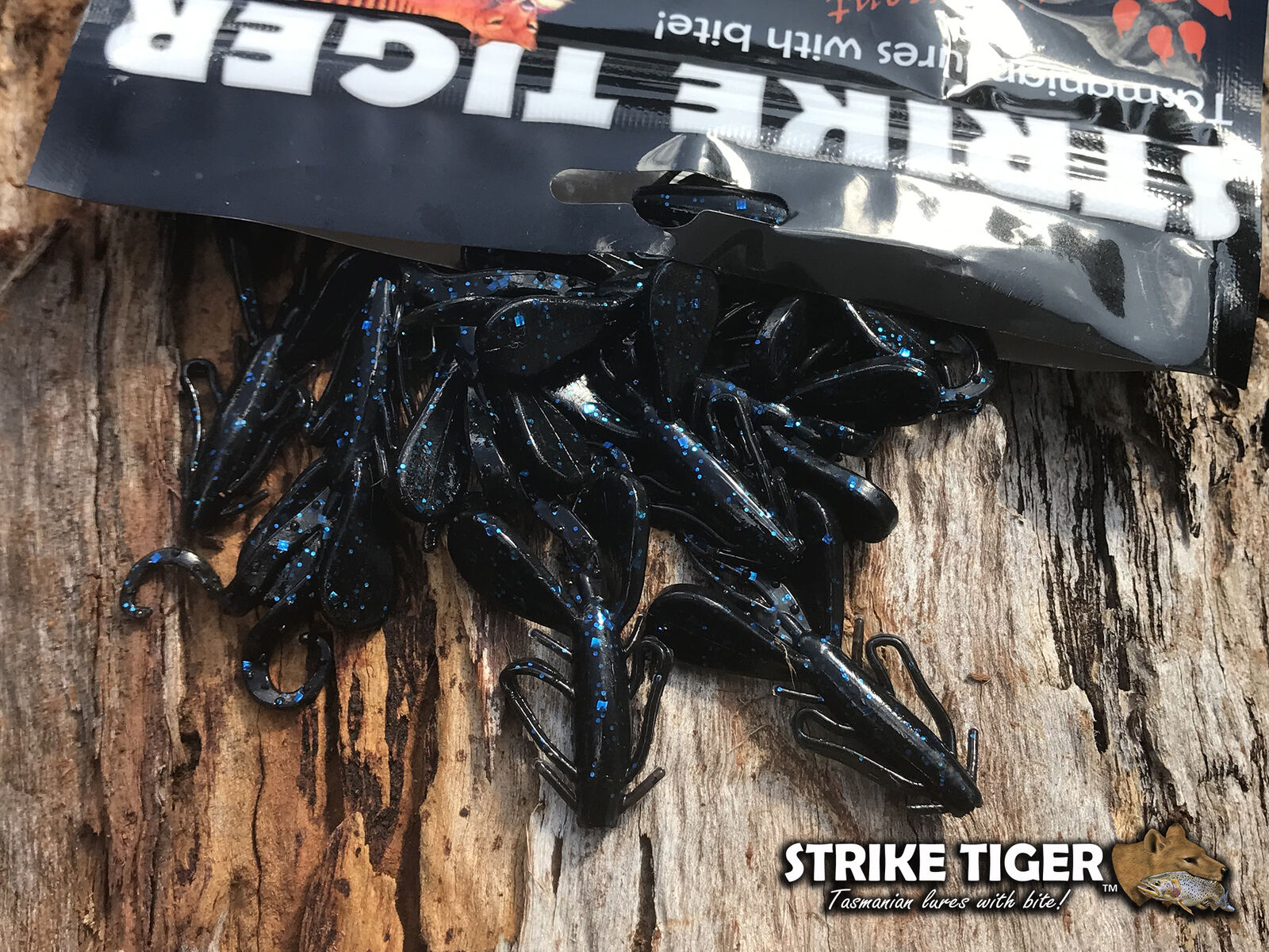 Strike Tiger 2" Bug Soft Plastic Fishing Lure - Choose Colour