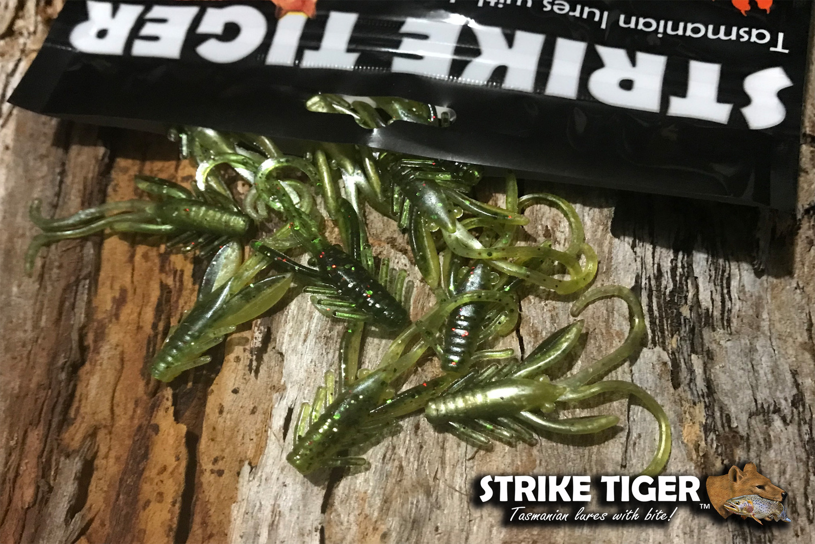 Strike Tiger 1" Nymph Pro Soft Plastic Fishing Lure - Choose Colour