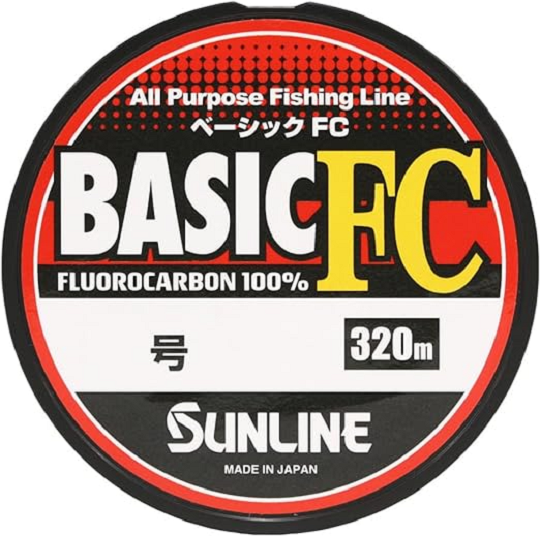 Sunline Basic FC 320m Fluorocarbon Fishing Line - Choose Lb