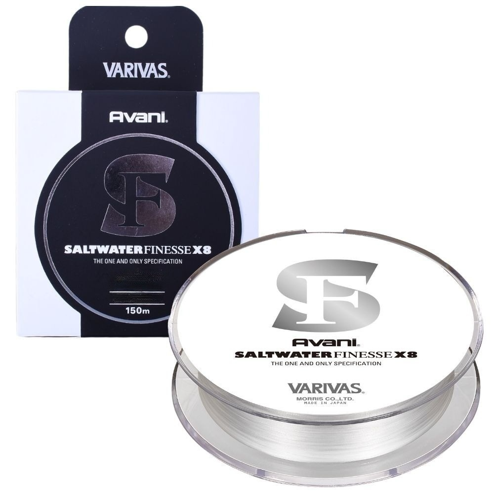 Varivas Avani Saltwater Finesse x8 Braid Fishing Line 150m - Choose Lb