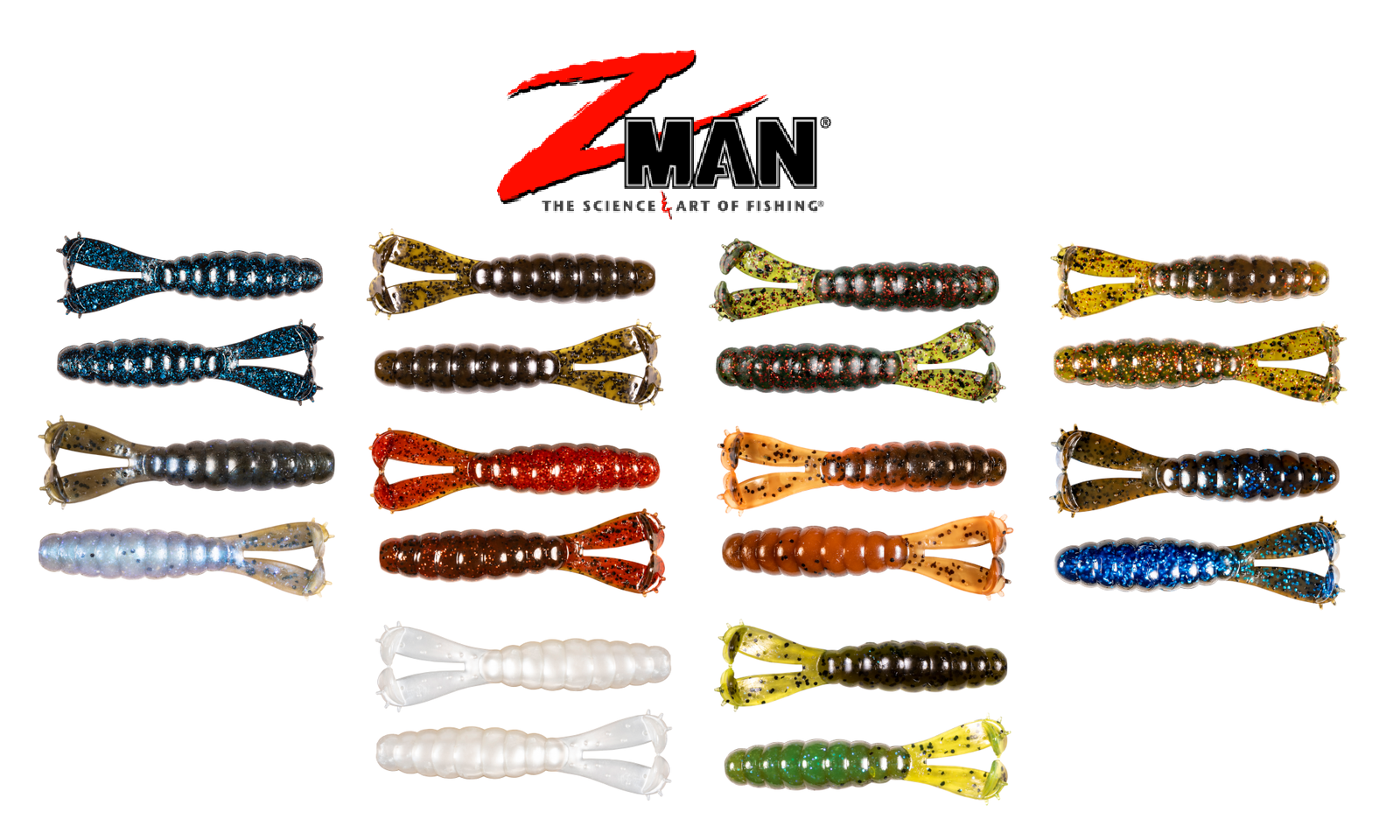 Zman 3" Baby GOAT Soft Plastic Fishing Lure Zman Z man - Choose Colour ...
