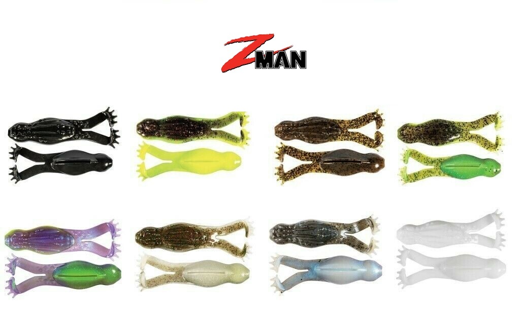 Zman GOAT ToadZ 4" Soft Plastic Fishing Lure - Choose Colour - ZMan