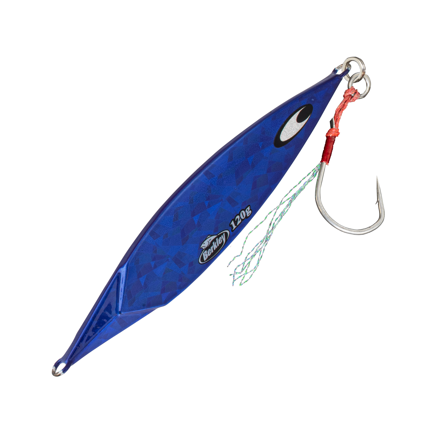 Berkley Skid Jig Fishing Lure 120g Metal Jig #Zeb-Blue