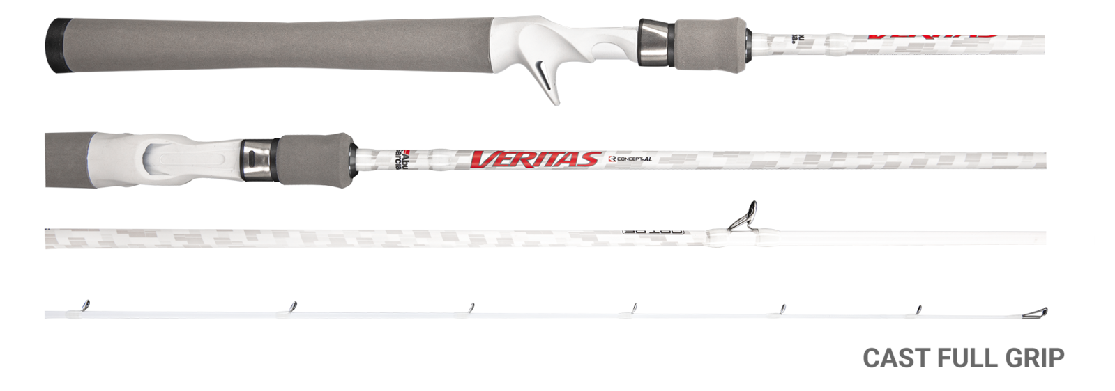 Abu Garcia 2021 Veritas V4 Baitcast Fishing Rod - Choose Model