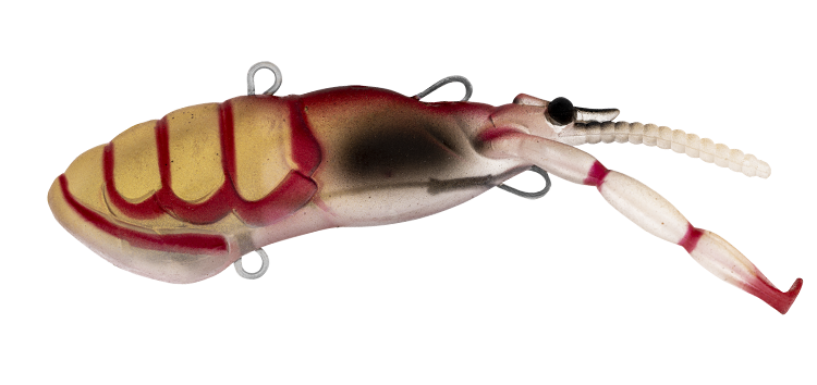 Daiwa 2022 Steez Soft Shell 90mm Vibration Fishing Lure - Choose Colour