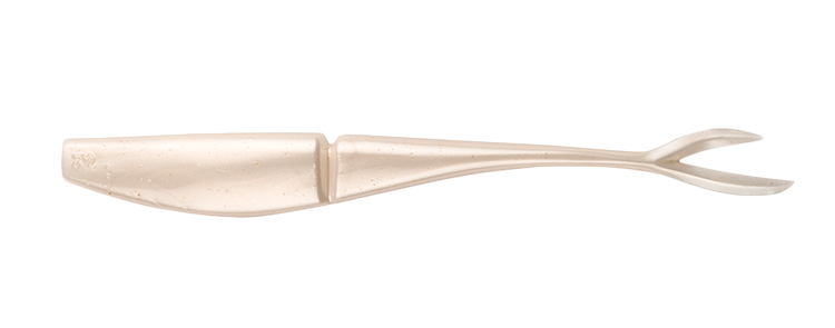 Daiwa 2020 BaitJunkie 7" Jerkshad Soft Plastic Fishing Lure #White ...