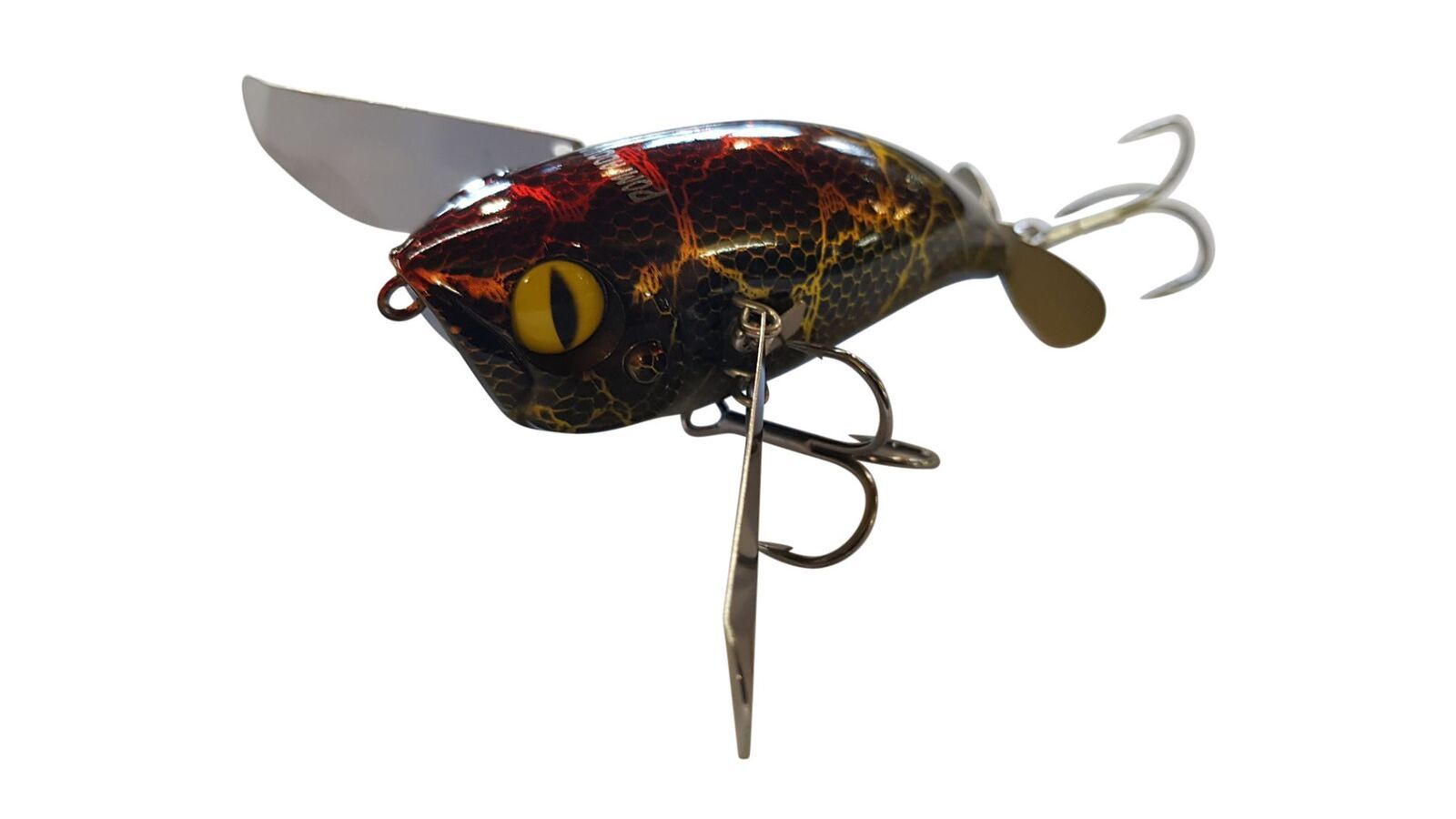 Jackall Pompadour 79mm Topwater Hard Body Fishing Lure #Black Snake