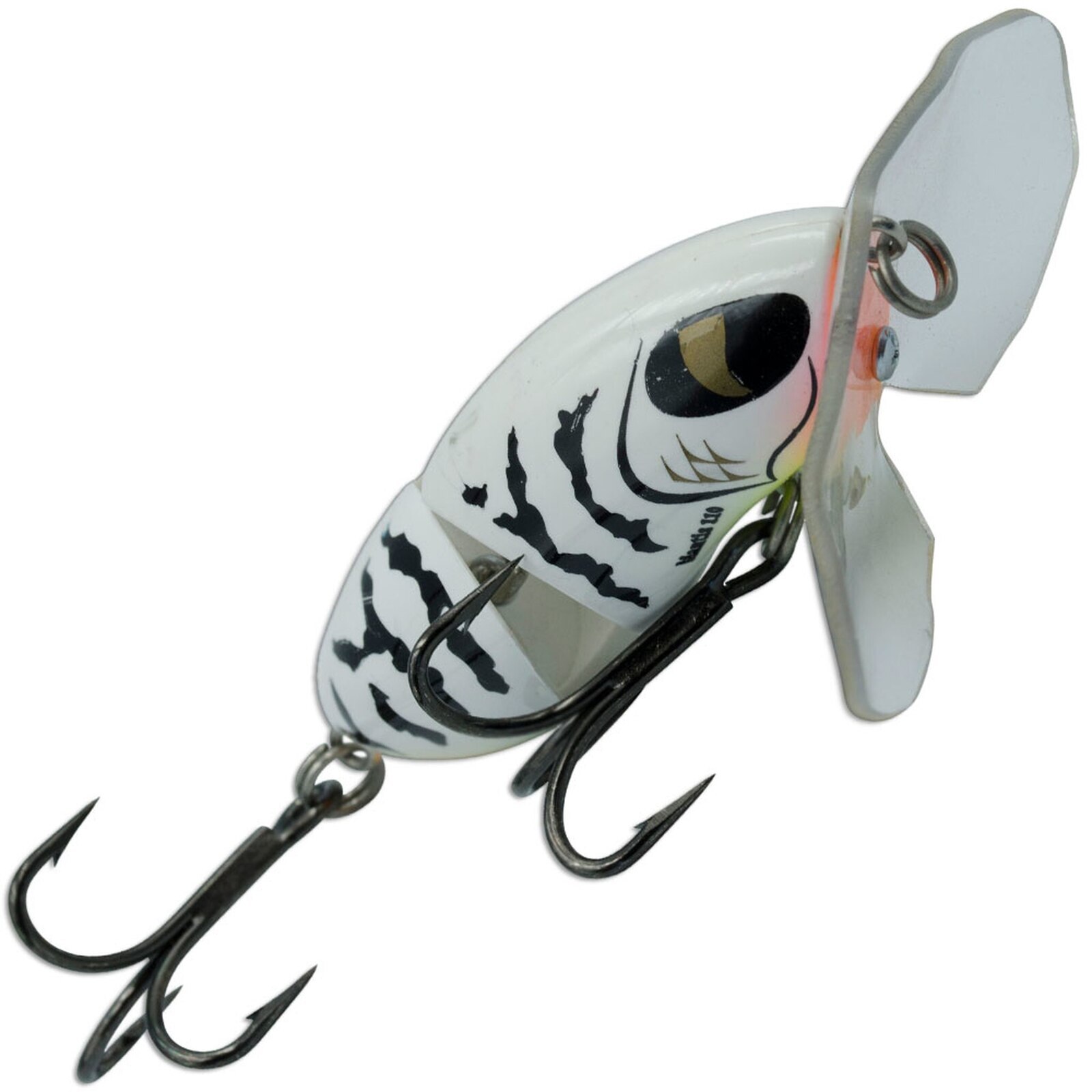 KingFisher Mantis 110mm Surface Joint Timber Fishing Lure #Ghost