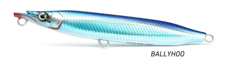 Pro Lure 2022 Ultra Gar 150mm Hard Body Fishing Lure #Ballyhoo - Floating