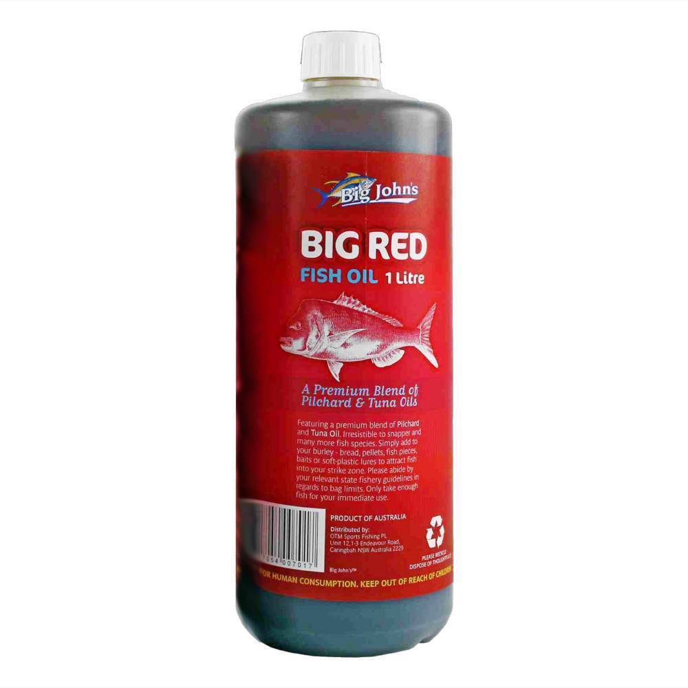 Big John's Big Red Fish Oil - Choose Size