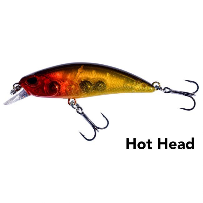 Black Magic BMAX 50mm Hard Body Fishing Lure #Hot Head