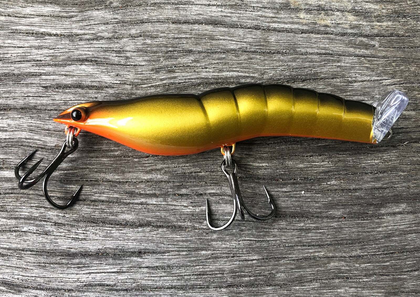 MMD Splash Prawn 120mm Topwater Fishing Lure #F-104