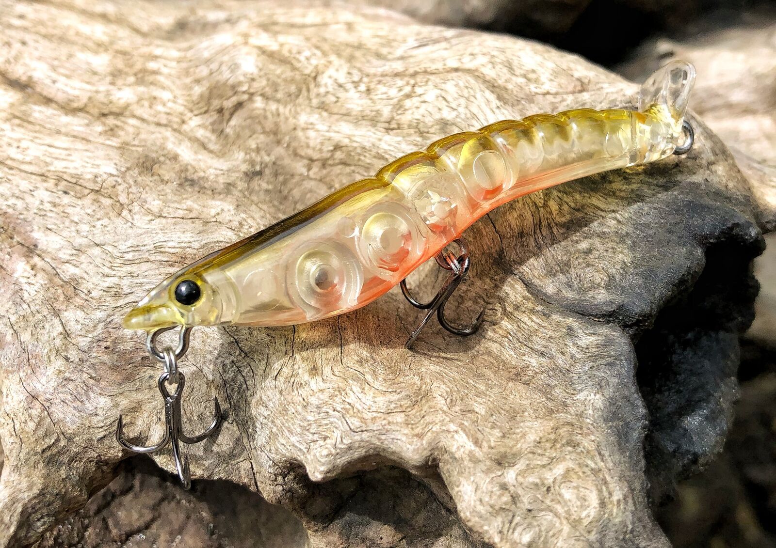 MMD Splash Prawn 70mm Topwater Fishing Lure #Honey Bee